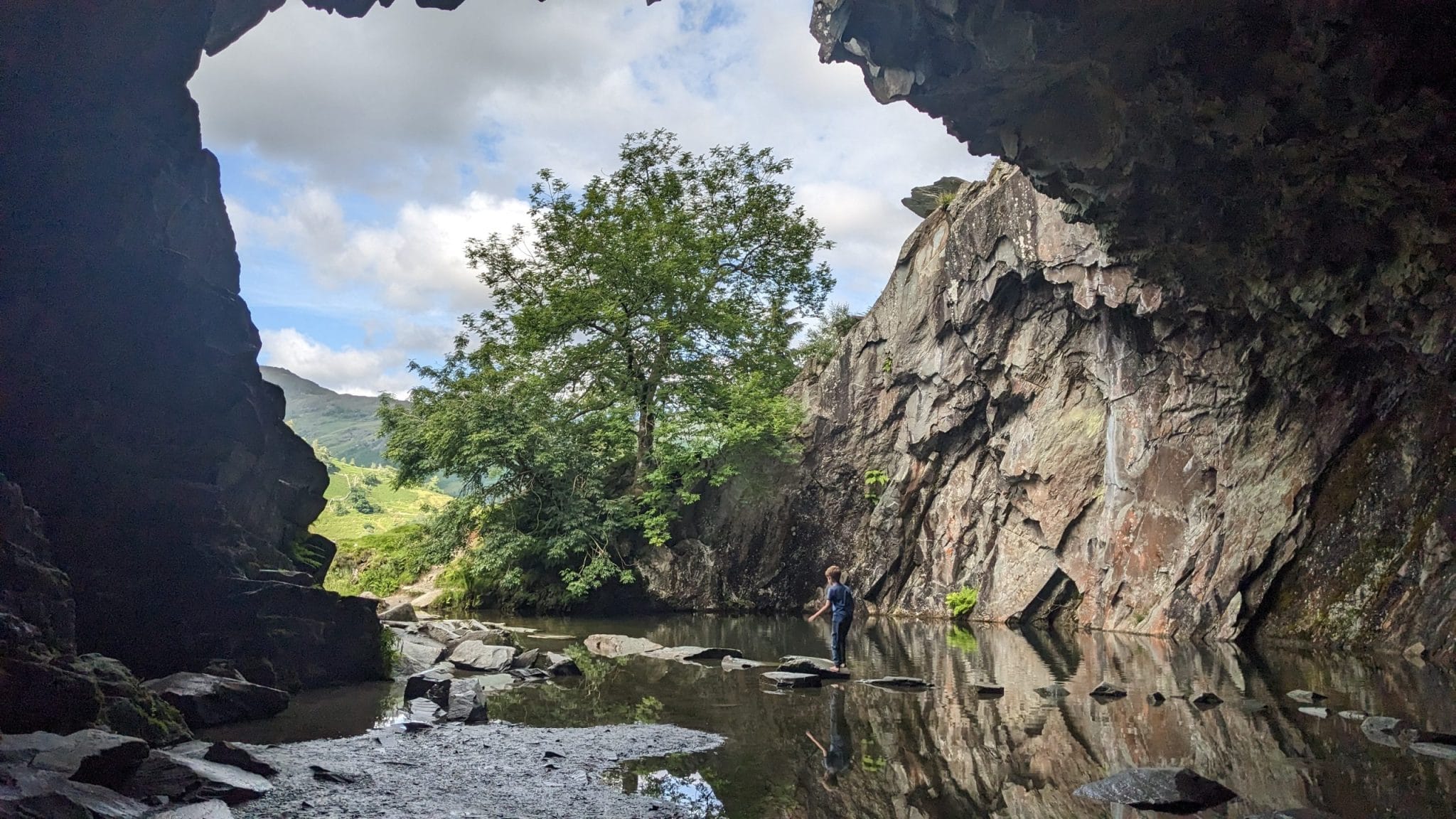 Rydal Cave walk, near Ambleside – Lake District Kids